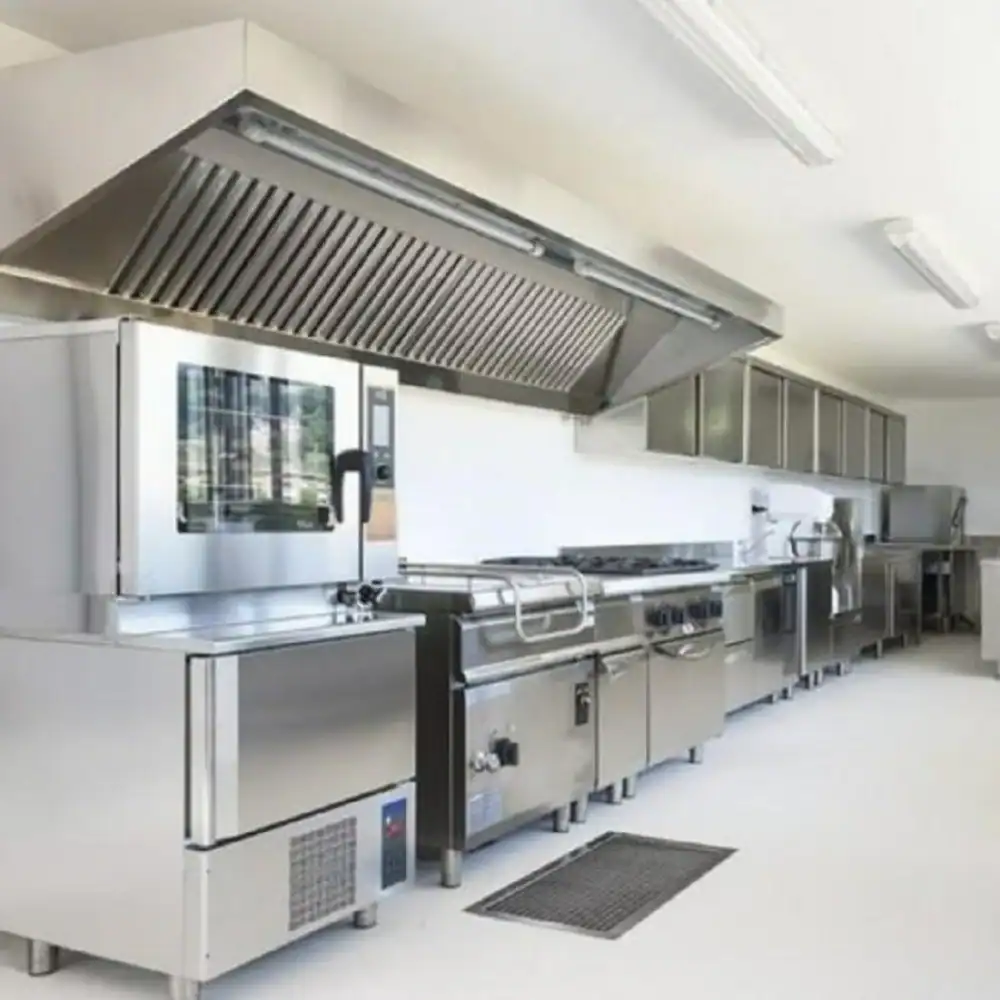 Commercial Kitchen Ventilation System: Hoods, Airflow & Fire Safety ...