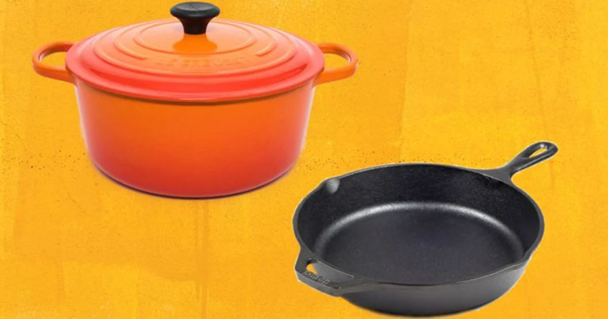 Enameled Cast Iron vs Raw Cast Iron Cookware: Which Is Better ...